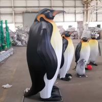 China Handcrafted Silk Penguin Lantern - Waterproof Material for Zoo Decorations for sale