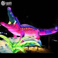China Zigong Animal Lanterns Factory Direct - LED Outdoor Crocodile Lanterns for Sale for sale