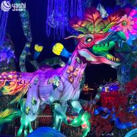 China Realistic Dinosaur Model Sculptures - LED Outdoor Decorative Lighting for Theme Parks for sale