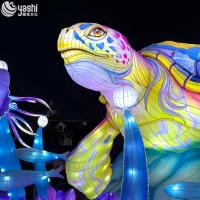 China High-Quality Handmade Sea Turtle Lantern for Festival Decoration and Ramadan Decor for sale