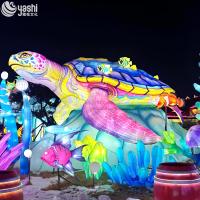 China High-Quality Handmade Sea Turtle Lantern for Festival Decoration and Ramadan Decor for sale