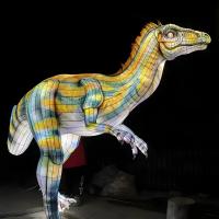 China Realistic Dinosaur Sculpture with LED Lighting for Outdoor and Party Decoration for sale