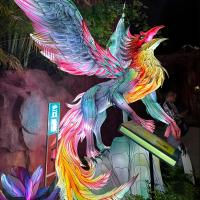 China LED Christmas Reindeer Lantern 600CM Outdoor Decor with 110/220V Power for Theme Parks and Festivals for sale