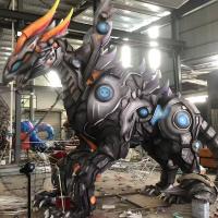 China Customizable Outdoor Qilin Lantern 300CM-600CM with LED Lighting for Theme Parks and Events for sale