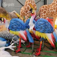 China 200CM Flying Bird Animal Lanterns with LED Lighting for Outdoor Garden and Event Decoration for sale
