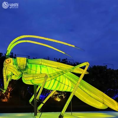 China 200CM Animated Insect Lantern Set with LED Lighting - Custom Zoo Festival Decor for Outdoor Events for sale
