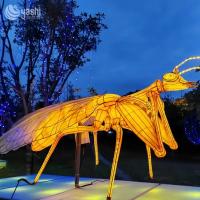 China 200CM Animated Insect Lantern Set with LED Lighting - Custom Zoo Festival Decor for Outdoor Events for sale