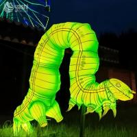 China Zoos Chinese Festival Lanterns Animated Bee Mechanical Insect Model 200cm x 200cm 110/220V LED Outdoor Decor for sale