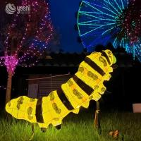China Zoos Chinese Festival Lanterns Animated Bee Mechanical Insect Model 200cm x 200cm 110/220V LED Outdoor Decor for sale