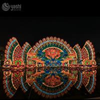 China Traditional Chinese Phoenix Lantern 110/220V LED Display for Festival Light Shows with Custom Sizing for sale