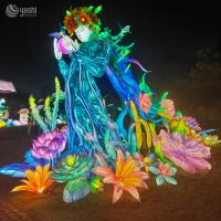 China Outdoor Traditional Fairy Festival Lantern 110V/220V Waterproof LED Lighting for Theme Parks and Events for sale