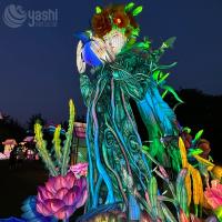 China Outdoor Traditional Fairy Festival Lantern 110V/220V Waterproof LED Lighting for Theme Parks and Events for sale