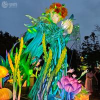 China Outdoor Traditional Fairy Festival Lantern 110V/220V Waterproof LED Lighting for Theme Parks and Events for sale