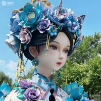 China Large Flower Fairy Traditional Festival Lantern Customizable for Theme Light Show for sale
