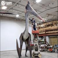 China 300CM Silicone Triceratops Dinosaur Model with Voice Control and 110/220V Power for Outdoor Amusement Parks for sale
