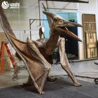 China 250CM Realistic Triceratops Dinosaur Sculpture with Voice Control and 110/220V Power for Theme Parks for sale