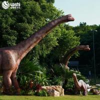 China Realistic 280CM Triceratops Dinosaur Ride with Voice Control and 110/220V Power for Theme Parks for sale
