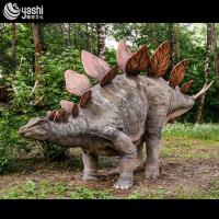 China 300CM Silicone Animated Triceratops Dinosaur Sculpture with Voice Control for Outdoor Park Decorations for sale