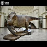 China Custom 350CM Animated Triceratops Dinosaur Sculpture with Voice Control for Outdoor Parks for sale