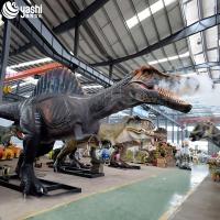 China 400CM Lifelike Electronic Triceratops Dinosaur Ride with Voice Control for Outdoor Theme Parks 110/220V Power for sale