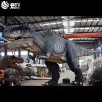 China 400CM Realistic Animation Triceratops Dinosaur Model with Voice Control for Outdoor Amusement Parks for sale