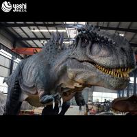China 400CM Realistic Animation Triceratops Dinosaur Model with Voice Control for Outdoor Amusement Parks for sale