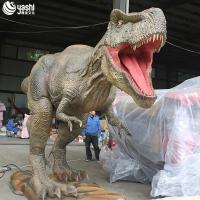 China Outdoor Weather Resistant Triceratops Dinosaur Sculpture Animation Model 300CM with Voice Control 110/220V for sale