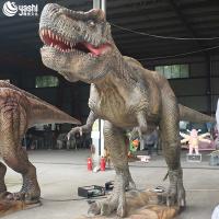 China Outdoor Weather Resistant Triceratops Dinosaur Sculpture Animation Model 300CM with Voice Control 110/220V for sale