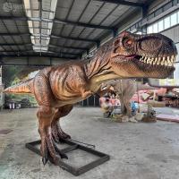 China Realistic Triceratops Dinosaur Sculpture - 400CM Animated Model with Voice Control for Outdoor Exhibitions for sale
