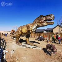 China 10m Triceratops Dinosaur Animation Model with Voice Control 110/220V Power for Outdoor Parks for sale
