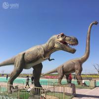 China 10m Triceratops Dinosaur Animation Model with Voice Control 110/220V Power for Outdoor Parks for sale