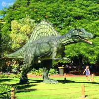 China 10m Triceratops Dinosaur Animation Model with Voice Control 110/220V Power for Outdoor Parks for sale