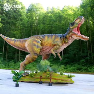 China 10m Triceratops Dinosaur Animation Model with Voice Control 110/220V Power for Outdoor Parks for sale