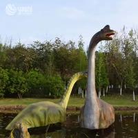 China 10m Triceratops Dinosaur Animation Model with Voice Control 110/220V Power for Outdoor Parks for sale