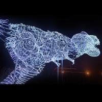 China Custom 4-8 Meter Colorful Robot Lantern LED Installation with 220V Power for Outdoor & Indoor Decoration for sale