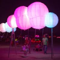 China LED Swing Chair Outdoor Installation with 4-8 Meter Custom Sizes and 220V LED Lighting for Parks & Commercial Decor for sale