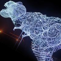 China Custom 4-8 Meter Colorful Robot Lantern LED Installation with 220V Power for Outdoor & Indoor Decoration for sale