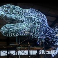 China Custom 4-8 Meter Colorful Robot Lantern LED Installation with 220V Power for Outdoor & Indoor Decoration for sale