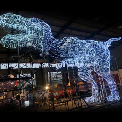 China Custom 4-8 Meter Colorful Robot Lantern LED Installation with 220V Power for Outdoor & Indoor Decoration for sale