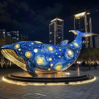 China Colorful Octopus Lantern with LED Lighting 4-8 Meter Custom Size for Festivals and Theme Parks for sale