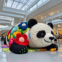 China Custom 4-8 Meter LED Starlight Installation with 220V Power for Theme Parks and Mall Decorations for sale