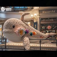 China Fabric Decor Soft Giant Plush Ornaments Customizable For Indoor for sale