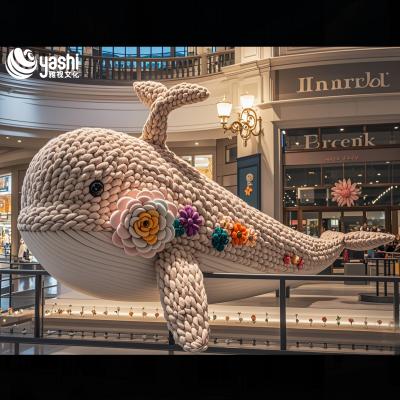 China Fabric Decor Soft Giant Plush Ornaments Customizable For Indoor for sale