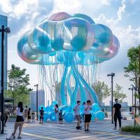 China Outdoor Decorative Balloons LED Lighting Fixtures for Square for sale