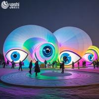 China LED Illuminated Irregular Sculptural Decoration Customizable For Outdoor Party for sale