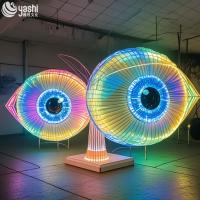 China LED Illuminated Irregular Sculptural Decoration Customizable For Outdoor Party for sale