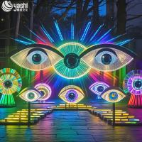 China LED Illuminated Irregular Sculptural Decoration Customizable For Outdoor Party for sale