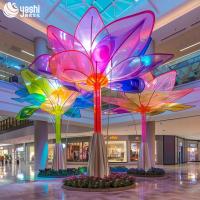 China Colorful Acrylic Artificial Bouquet sculpture for Shopping Mall Hotel Decoration for sale