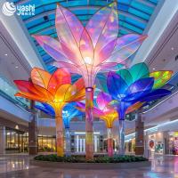 China Colorful Acrylic Artificial Bouquet sculpture for Shopping Mall Hotel Decoration for sale