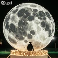 China Outdoor Large Traditional Chinese Festival Moon Lantern for Themed Light Exhibitions for sale